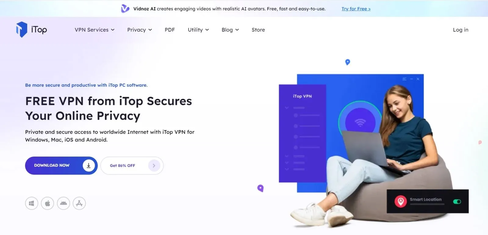 iTop VPN là gì? Cách cài đặt và sử dụng iTop VPN mới nhất 2025