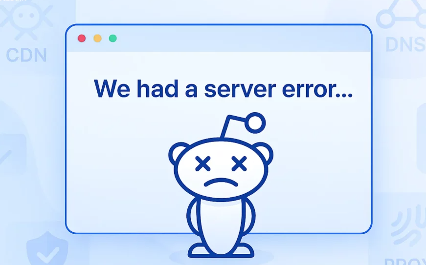Reddit «We had a server error...» – Причины и способы устранения