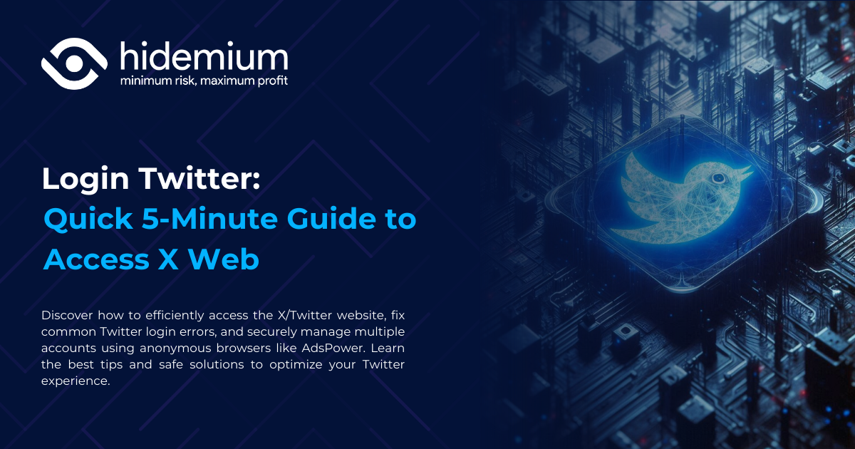 Login Twitter: Quick 5-Minute Guide to Access X Web