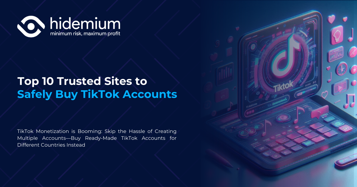 Top 10 Trusted Sites to Safely Buy TikTok Accounts